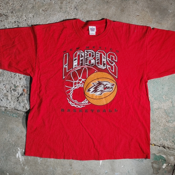 Zia Graphics | Shirts | Vintage Unm New Mexico Lobos Mens T Shirt ...